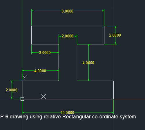 Creation of geometries by Coordinate system methods using AutoCad ...