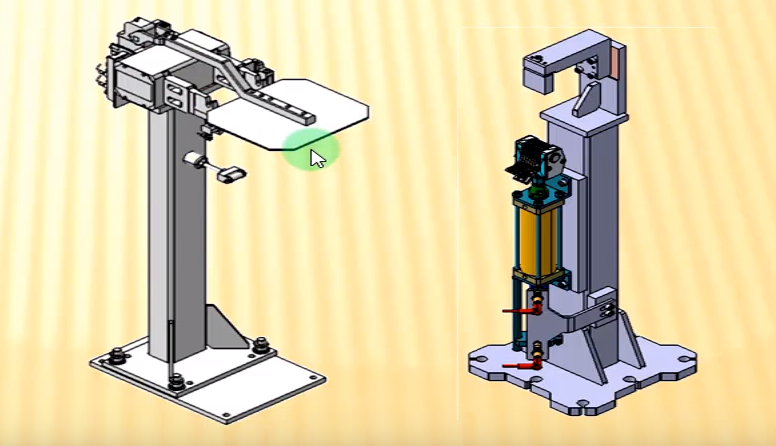 Different stands are used in BIW