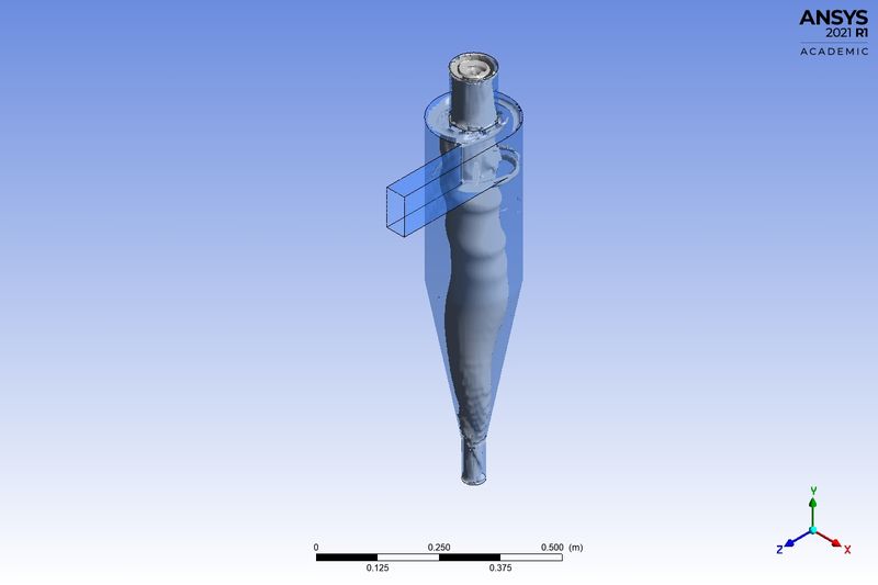 Week 8 - Simulating Cyclone separator with Discrete Phase Modelling : Skill-Lync