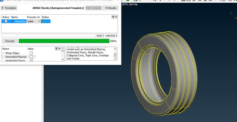 Project - 2 - Meshing on the suspension Assembly : Skill-Lync