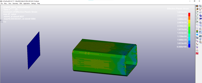 Week - 4 - Crash Box Simulation : Skill-Lync