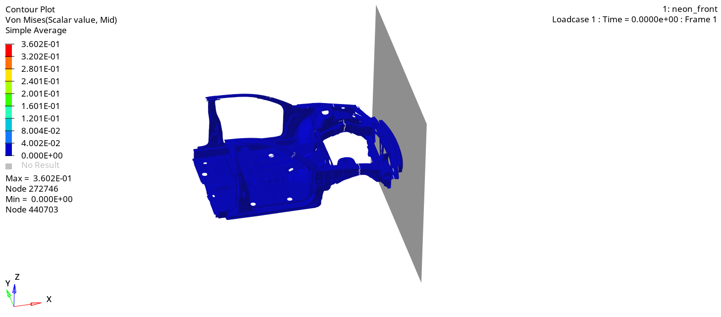 Assignment 6-Frontal Crash Simulation Challenge : Skill-Lync