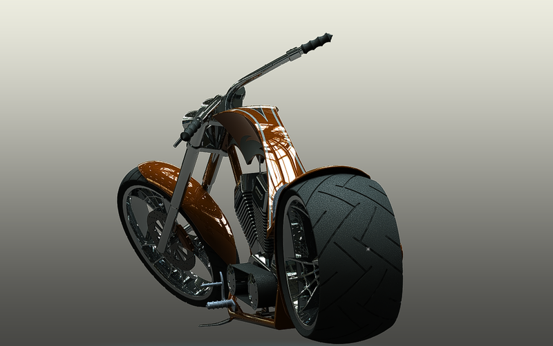 DESIGN AND ASSEMBLY OF AMERICAN CHOPPER IN SOLIDWORKS 2018 : Skill-Lync