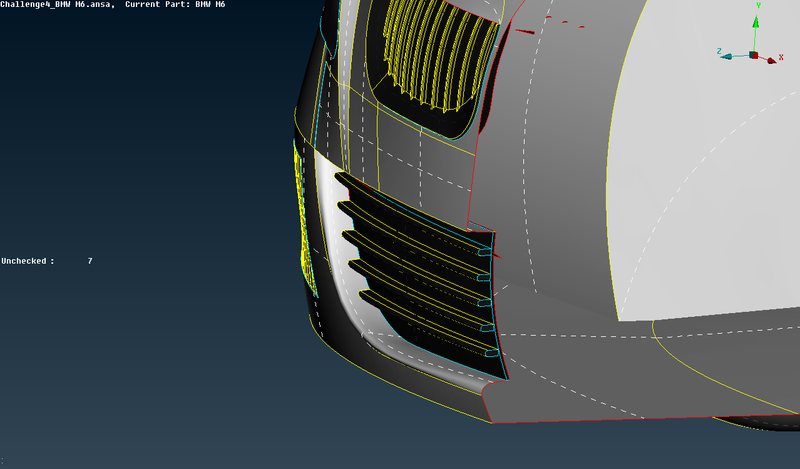 Week 4 Challenge : CFD Meshing for BMW car : Skill-Lync