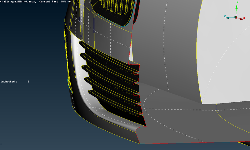 Week 4 Challenge : CFD Meshing for BMW car : Skill-Lync