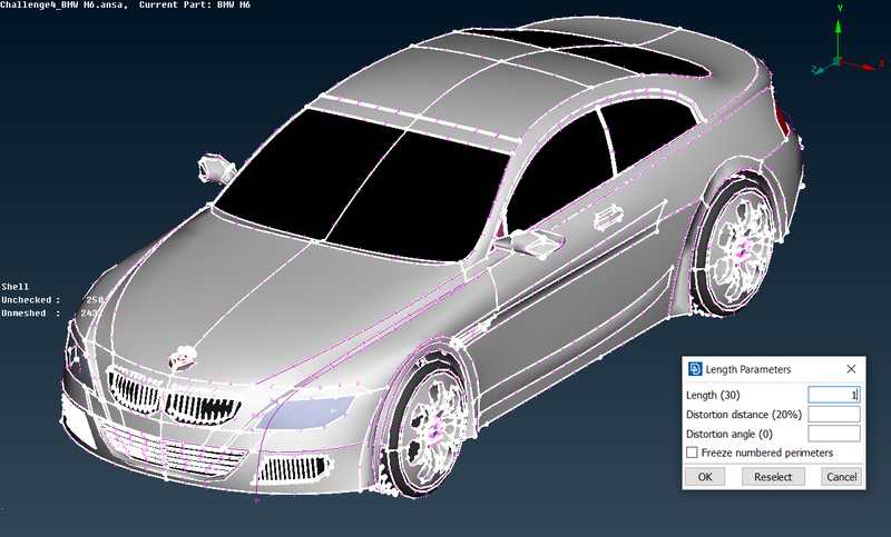 Week 4 Challenge : CFD Meshing for BMW car : Skill-Lync