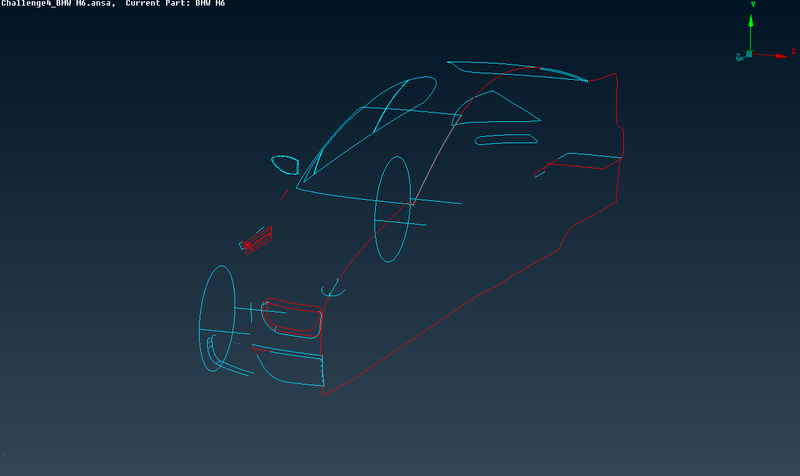 Week 4 Challenge : CFD Meshing for BMW car : Skill-Lync