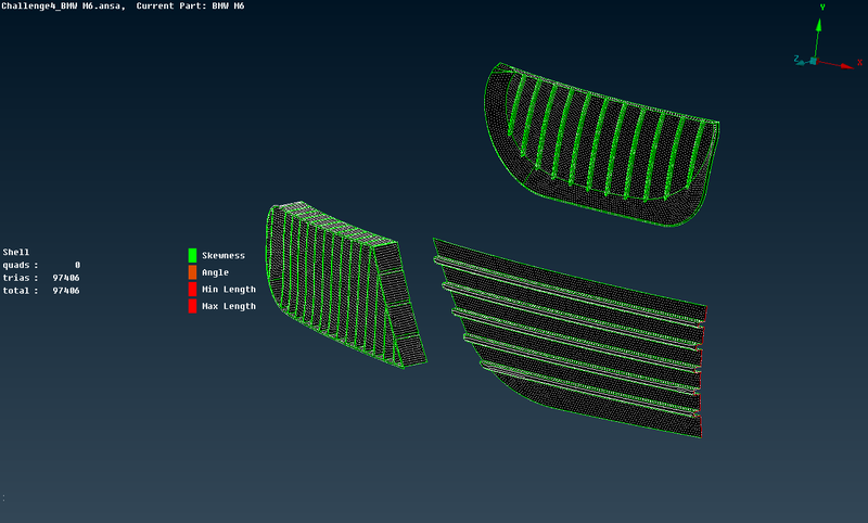 Week 4 Challenge : CFD Meshing for BMW car : Skill-Lync