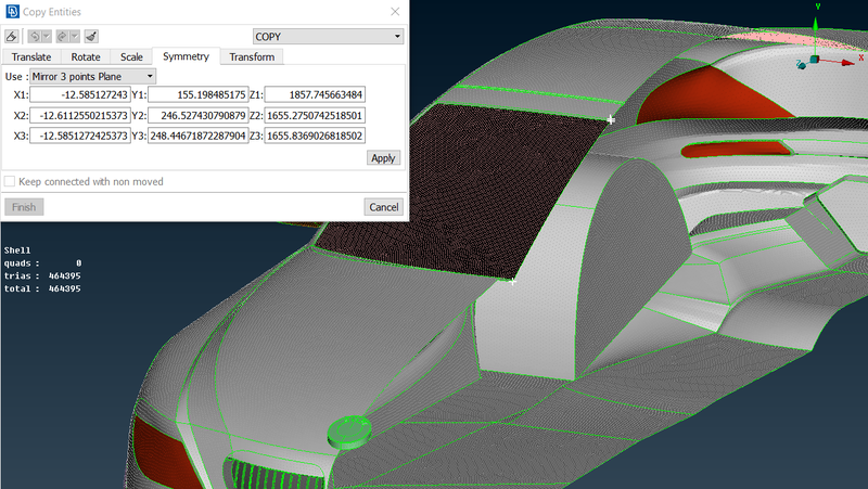 Week 4 Challenge : CFD Meshing for BMW car : Skill-Lync