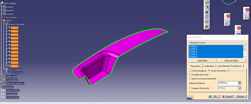 Week 8 - Challenge 3 - Switch Bezel Design : Skill-Lync