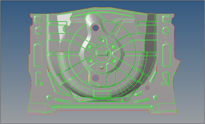 MESHING OF REAR WHEEL HOLDER IN HYPERMESH : Skill-Lync