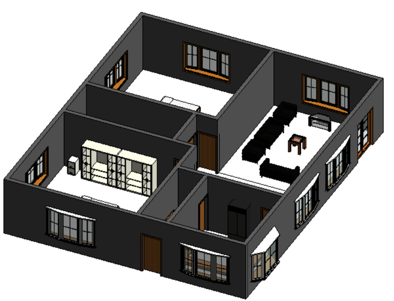 Creating Levels, Grids, Layout and model elements for a residential unit using REVIT : Skill-Lync