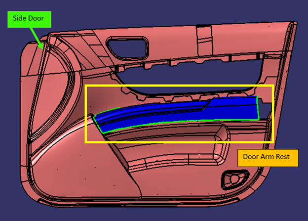 Door Arm Rest Week 8 Challenge : Skill-Lync