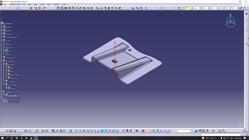 Week 8 - Challenge 2 - Base Bracket Design : Skill-Lync