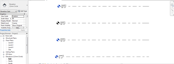 Creating Levels, Grids, Layout and model elements for a residential ...