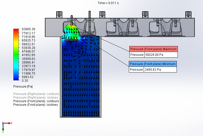 Modelling and simulation of Air flow through a flow-bench using ...
