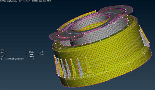 4 - 2D meshing for Plastic components : Skill-Lync