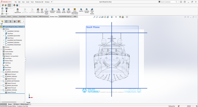 Radar Mast & Final Assembly of Yacht : Skill-Lync