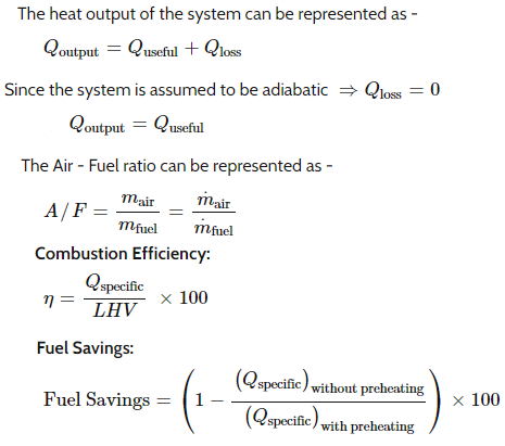 Week 4.2 - Combustion Efficiency Calculation after Preheating : Skill-Lync