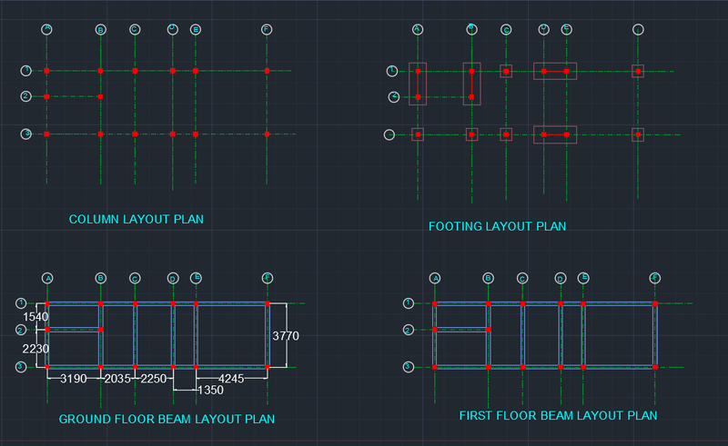 Project 1 _Creating an Architectural plan for the provided plot size ...