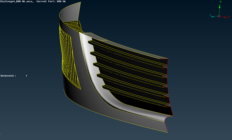 Week 4 Challenge : CFD Meshing for BMW car : Skill-Lync