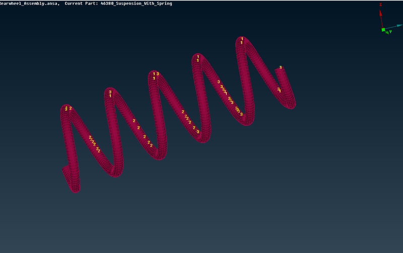 Project - 2 - Meshing on the suspension Assembly : Skill-Lync