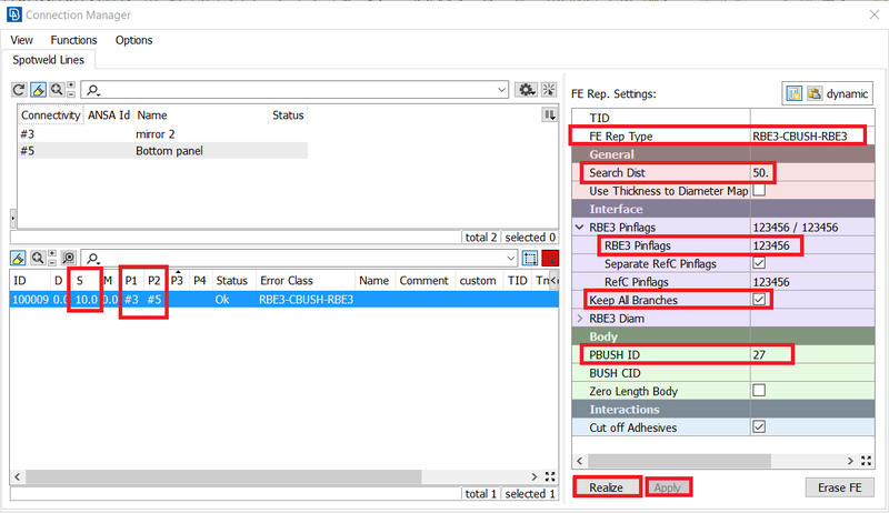 Week 6 - Creating connection for Rear door : Skill-Lync