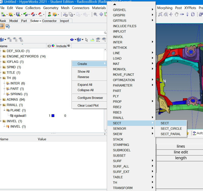 Assignment 6-Frontal Crash Simulation Challenge : Skill-Lync
