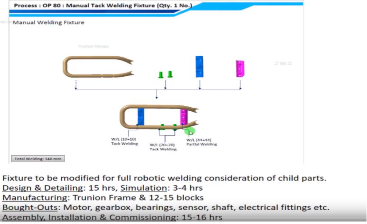 Week 2:- BiW Fixture Basics Challenge : Skill-Lync