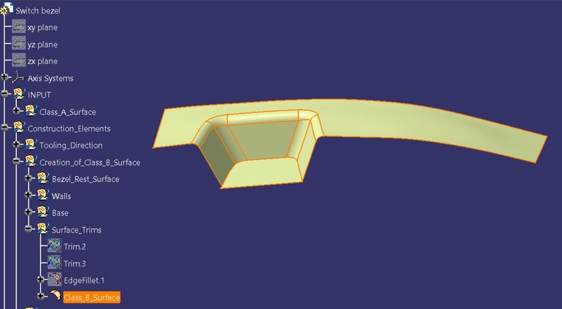Week 8 - Challenge 3 - Switch Bezel Design : Skill-Lync