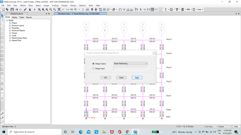 Reinforcement detailing of Columns from ETABS output : Skill-Lync