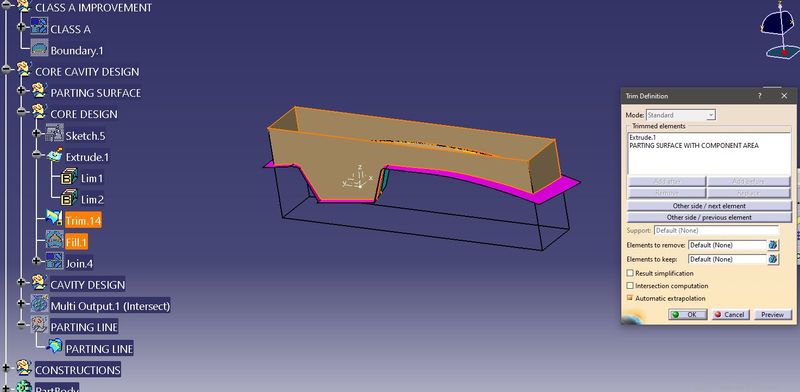 Week 8 - Challenge 5 - Core & Cavity Design : Skill-Lync
