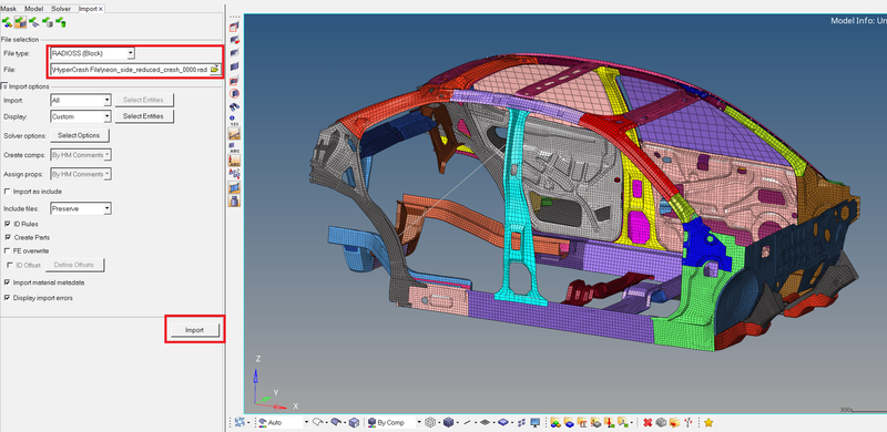Side Pole Crash Simulation Challenge