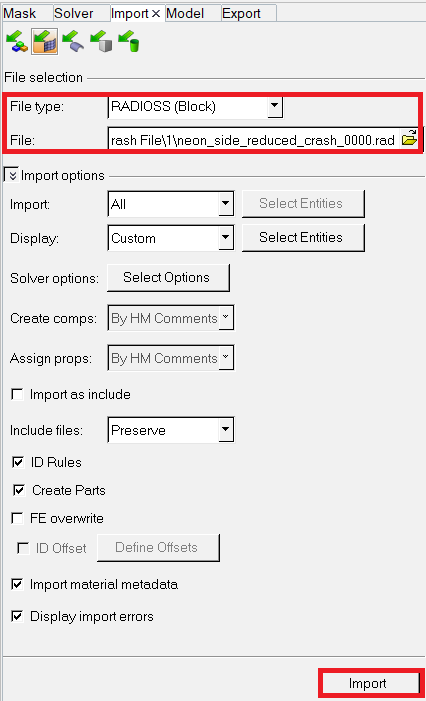 Side Pole Crash Simulation Challenge