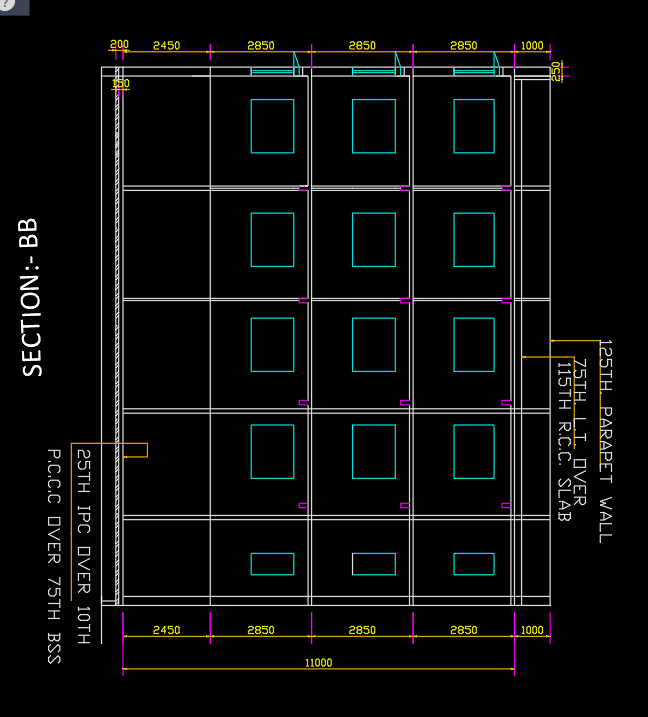 Exterior Wall Dimensions Autocad Creating A Layout, Section And