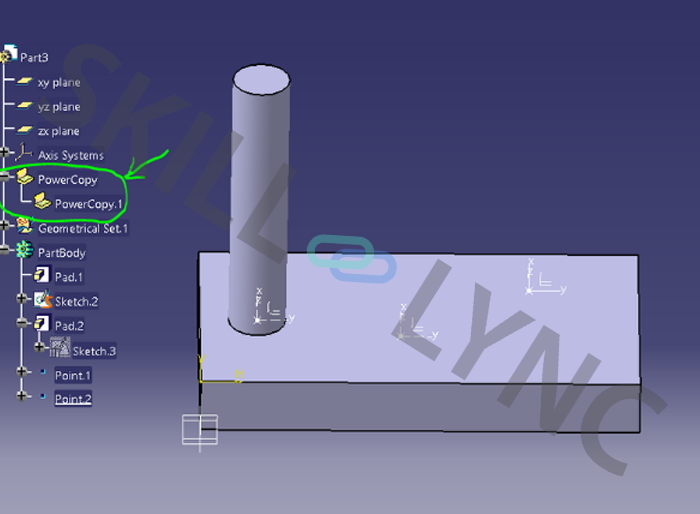 Learn How Power Copy Tool Used in Catia?
