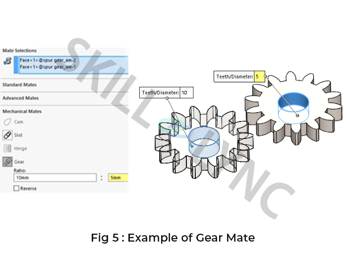 Mechanical Mates in Solidworks | Skill-Lync Blogs