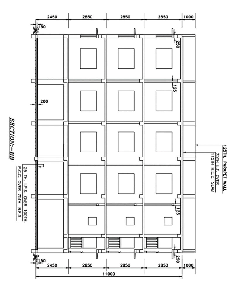 Exterior Wall Dimensions Autocad Creating A Layout, Section And