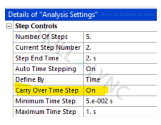 Analysis Settings in Ansys Software | Skill-lync Technical Blogs