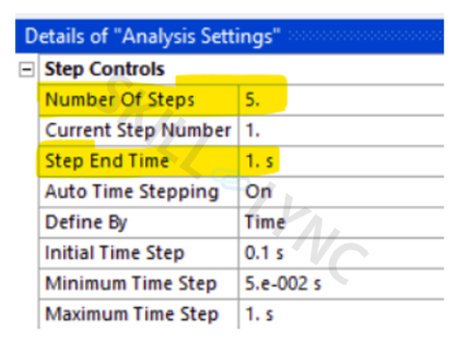 Analysis Settings in Ansys Software | Skill-lync Technical Blogs