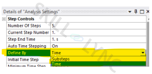 Analysis Settings in Ansys Software | Skill-lync Technical Blogs