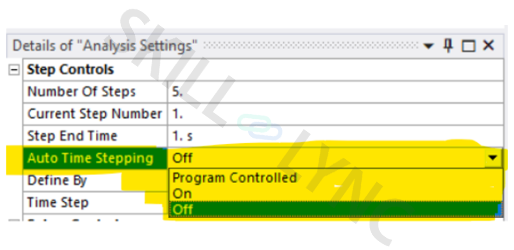 Analysis Settings in Ansys Software | Skill-lync Technical Blogs